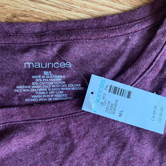 Maurices | Tops | Maurices Tshirt | Poshmark
